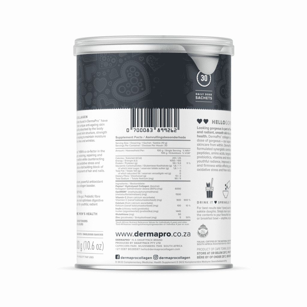 Fortified Collagen For Men — 90 Days (3X Pack) | DermaPro®